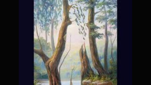 Can You See A Woman Hidden In This Optical Illusion? Sensitivity Test!