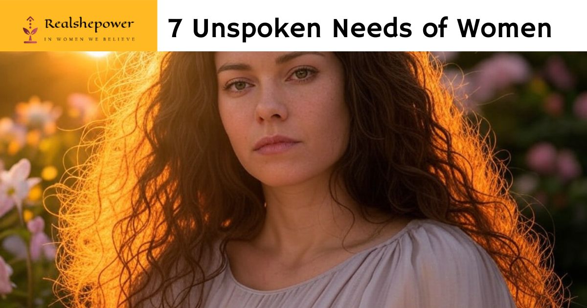 The Unspoken Needs Of Women: Beyond The Obvious, Beneath The Noise