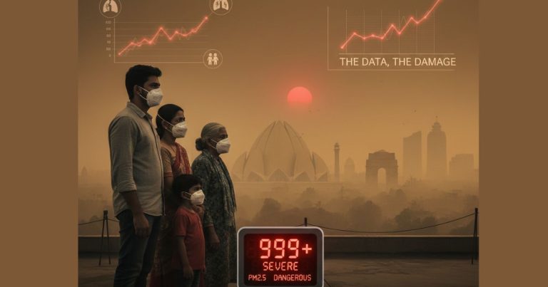 Delhi-NCR Air Pollution Crisis: Data, Analysis & Health Impact Report 2025